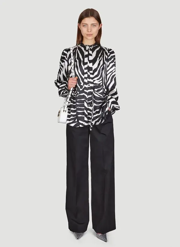 Dolce & Gabbana Zebra Print Shirt