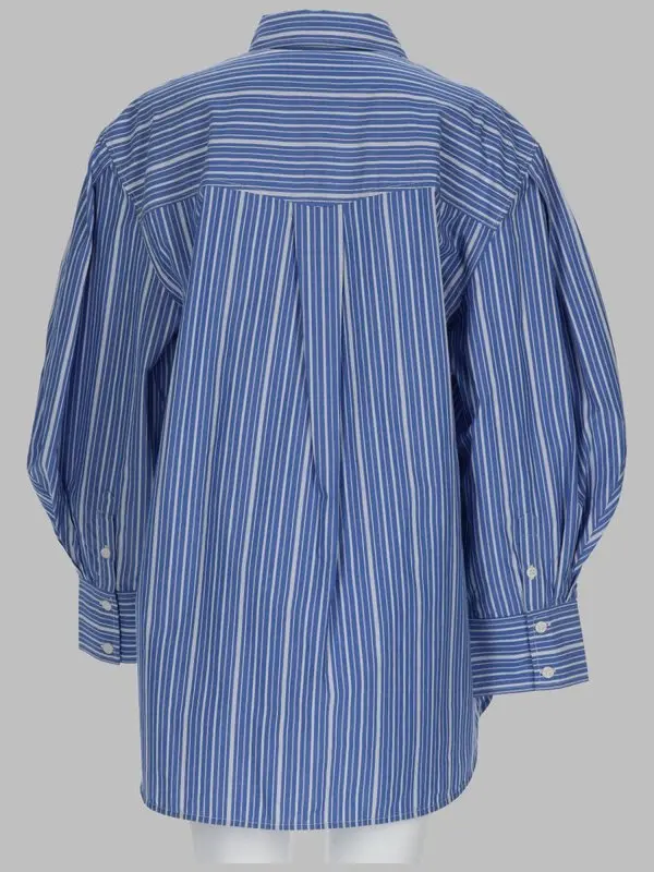 GANNI Camicia In Cotone A Righe