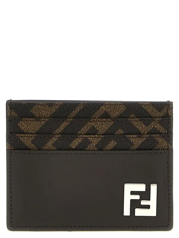 Fendi Squared Ff' Card Holder