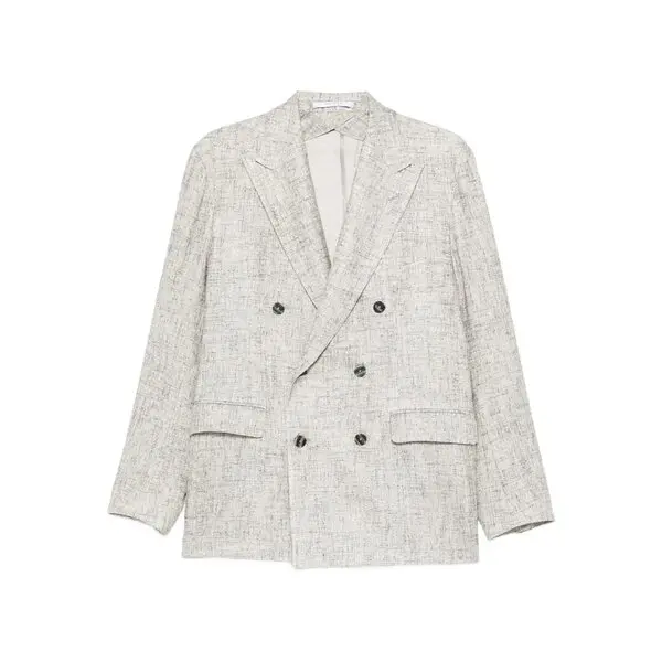 Tagliatore Grey Jackets Blazers