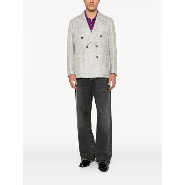 Tagliatore Grey Jackets Blazers