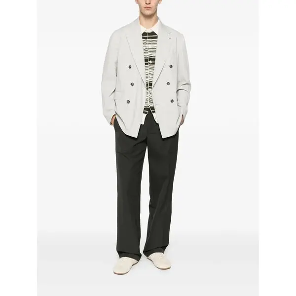 Tagliatore Grey Jackets Blazers