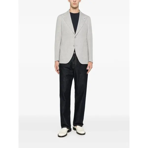 Tagliatore Grey Jackets Blazers