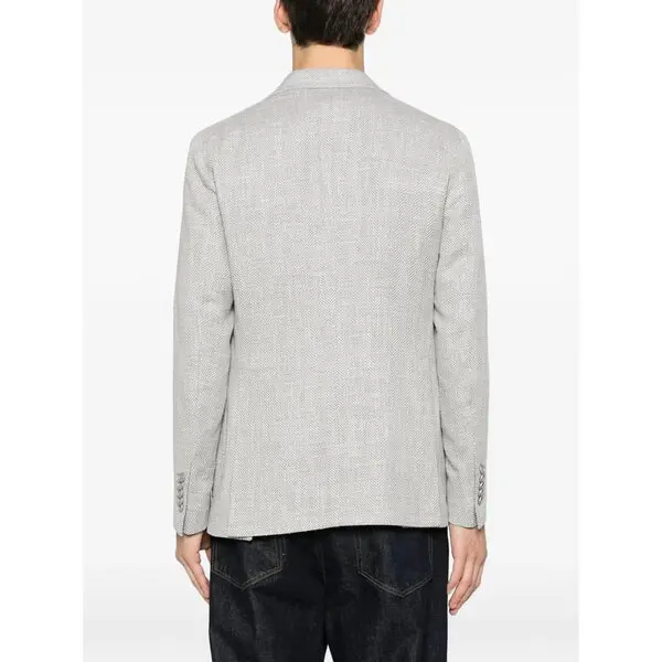 Tagliatore Grey Jackets Blazers