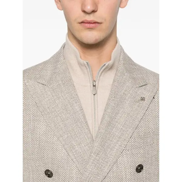 Tagliatore Neutrals Jackets Blazers