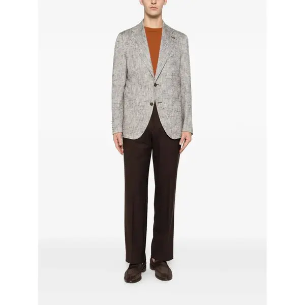Tagliatore Grey Jackets Blazers