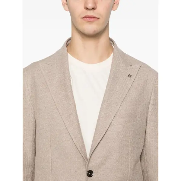 Tagliatore Neutrals Jackets Blazers