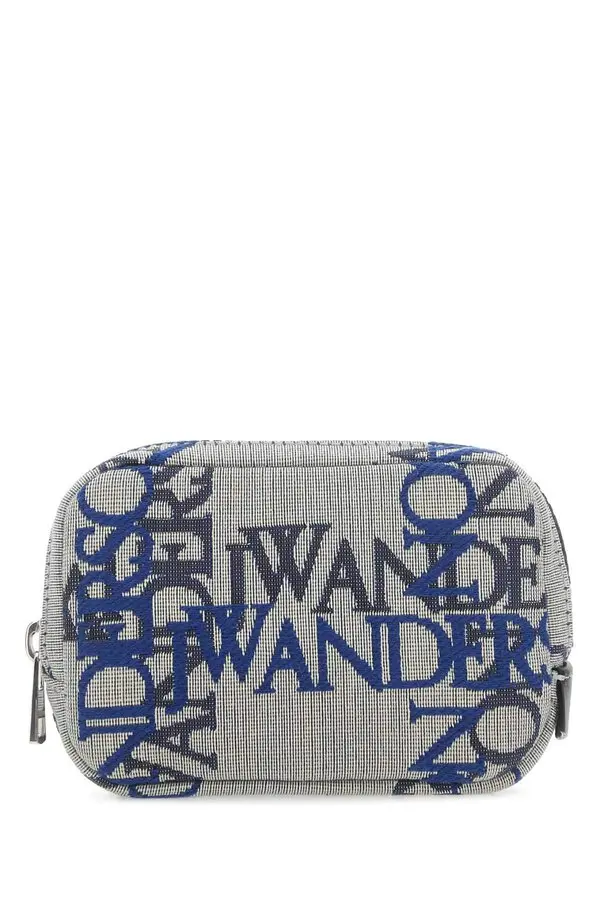 JW Anderson Embroidered Fabric Beauty Case - Multicolor