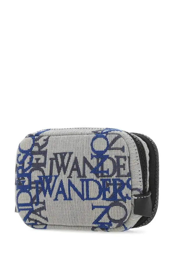 JW Anderson Embroidered Fabric Beauty Case - Multicolor