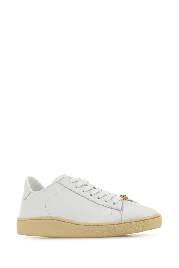 Valentino Garavani Leather Royco Sneakers - White