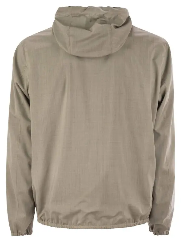 Herno Reversible Hooded Jacket - Cream