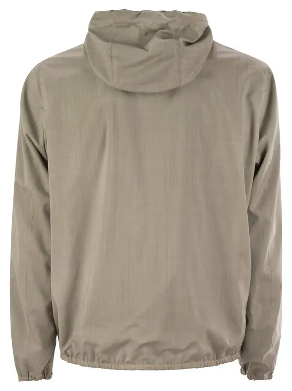 Herno Reversible Hooded Jacket - Cream