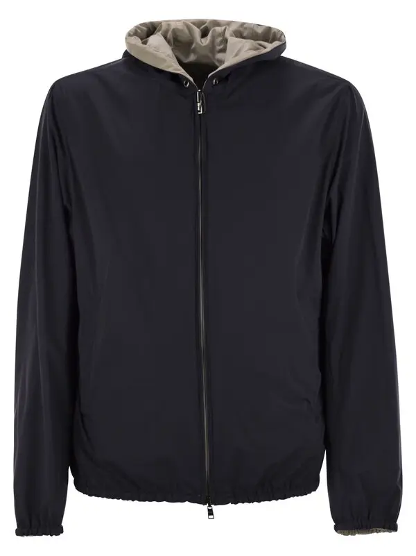 Herno Reversible Hooded Jacket - Cream
