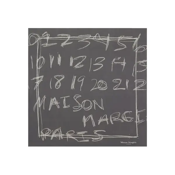 MAISON MARGIELA Grey Scarves