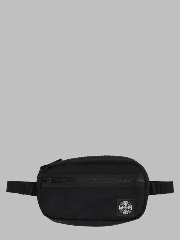 Stone Island Nylon Metal Belt Bag - Black