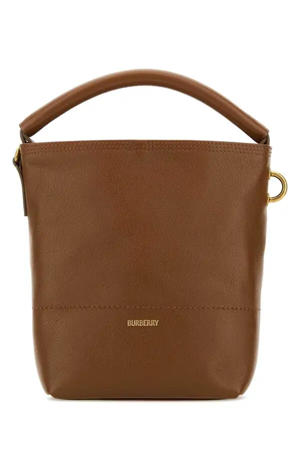 Burberry Leather Handbag - Brown