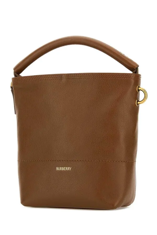 Burberry Leather Handbag - Brown