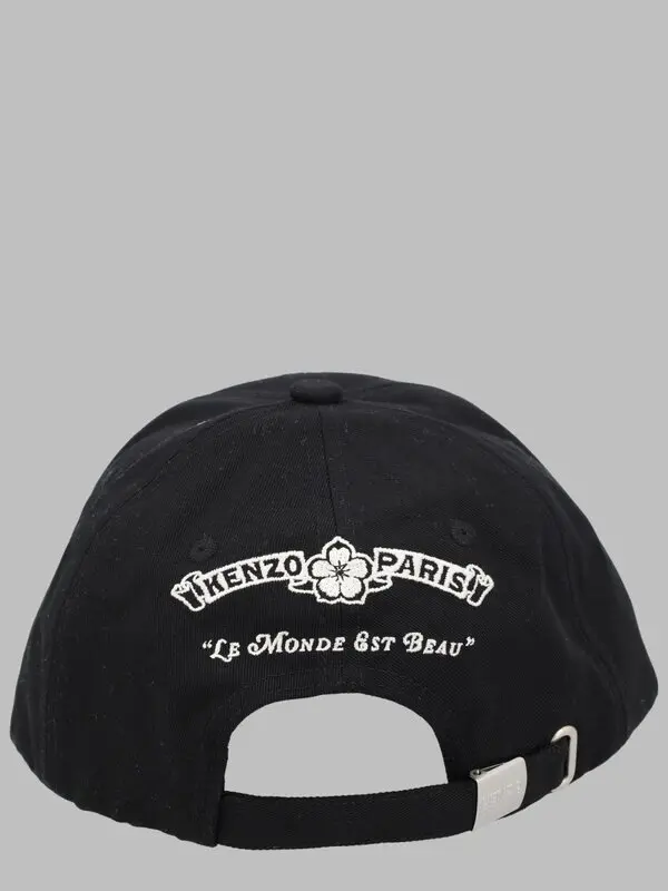 Kenzo Cappello Da Baseball Con Logo