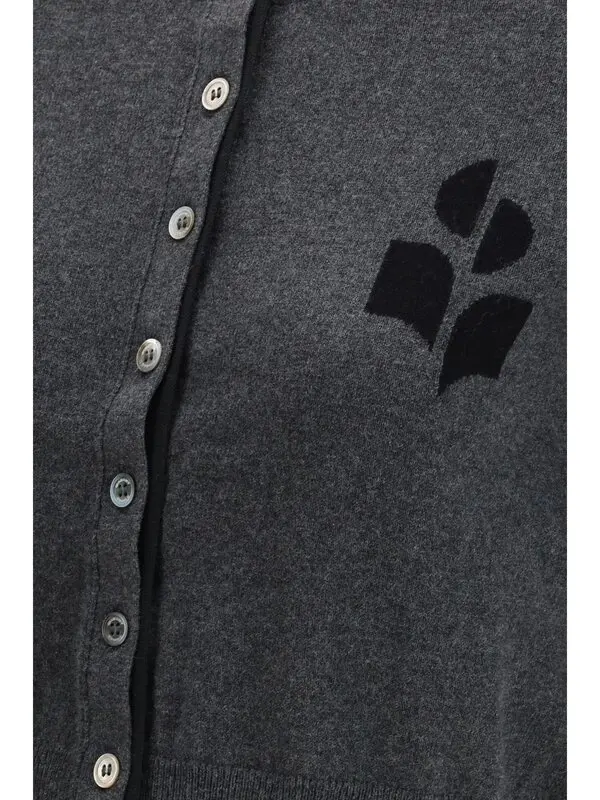 Isabel Marant Étoile Lona Cardigan - Gray