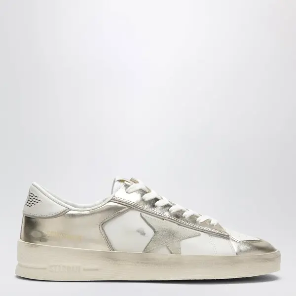 GOLDEN GOOSE Ball Star Sneakers - Silver