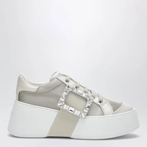 ROGER VIVIER Viv Viv Skate Sneakers - Gray