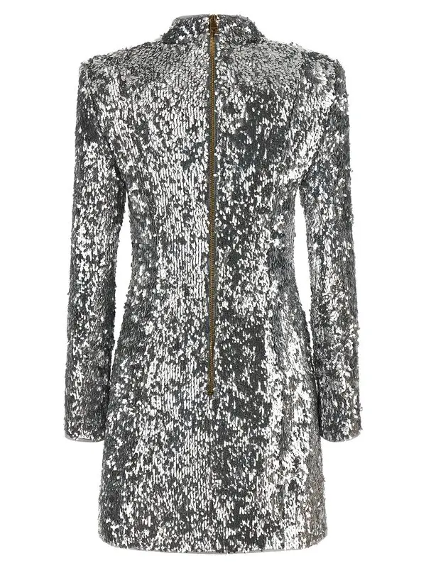 Balmain Sequined Dress
