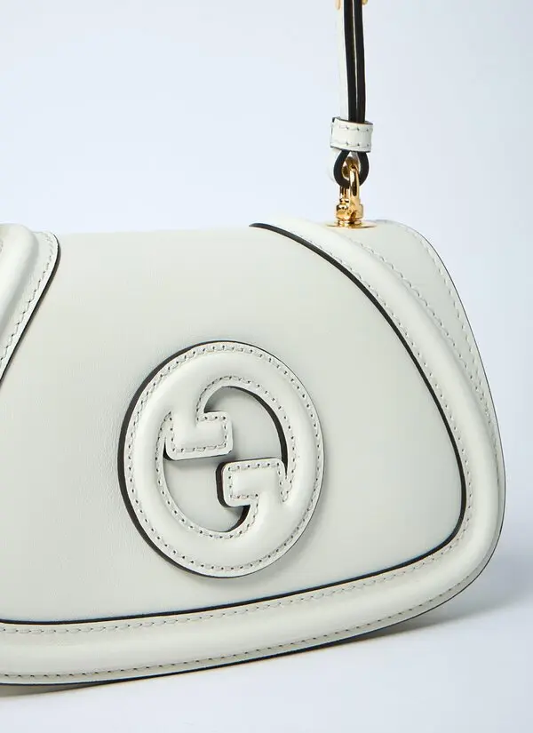 Gucci Blondie Shoulder Bag - White