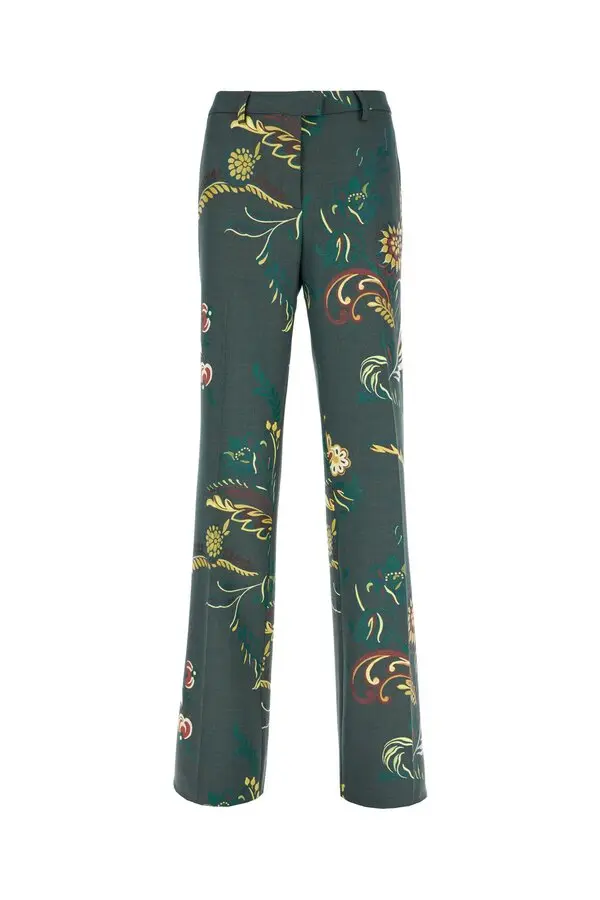Etro Printed Trousers - Multicolor