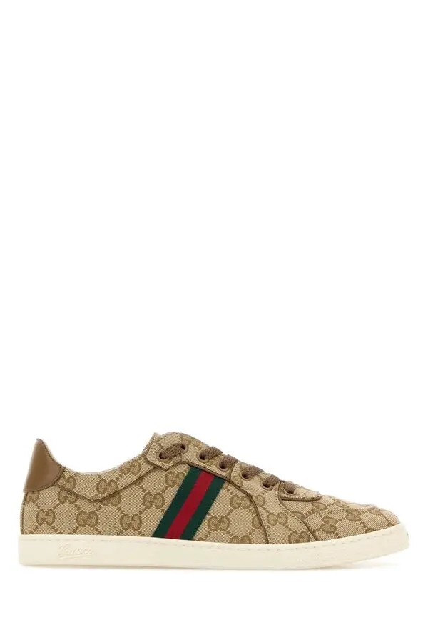 Gucci Gg Canvas Stretch Sneakers - Multicolor