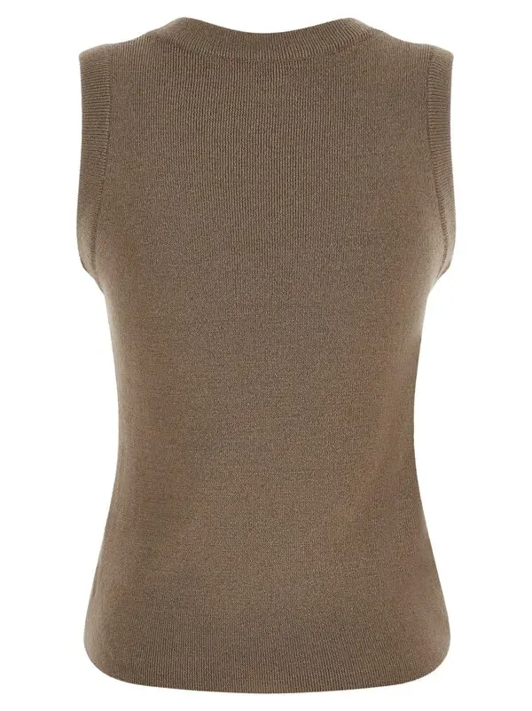 Giuseppe Di Morabito Knitted Top - Cream