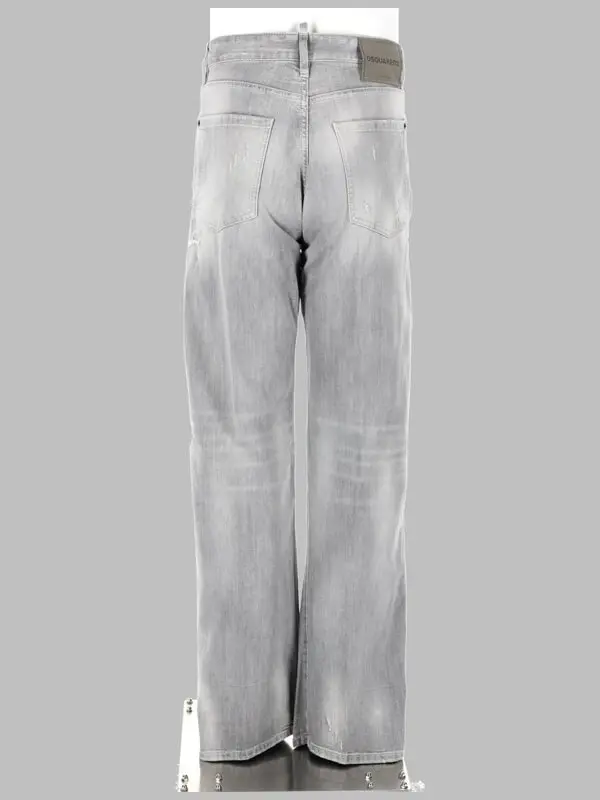 Dsquared2 Loose Twist Denim Jeans - Gray
