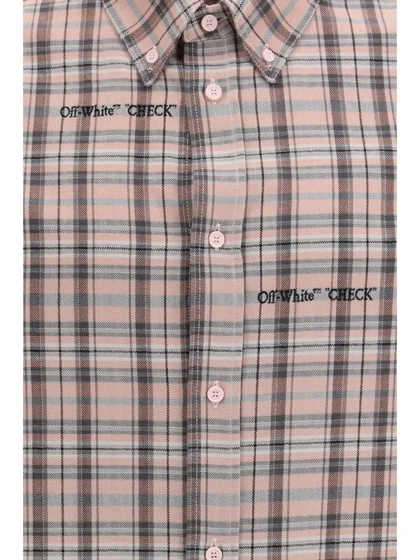 Off-White Flannel Shirt