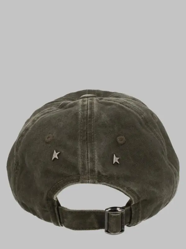 GOLDEN GOOSE Logo Patch Baseball Cap - Brown