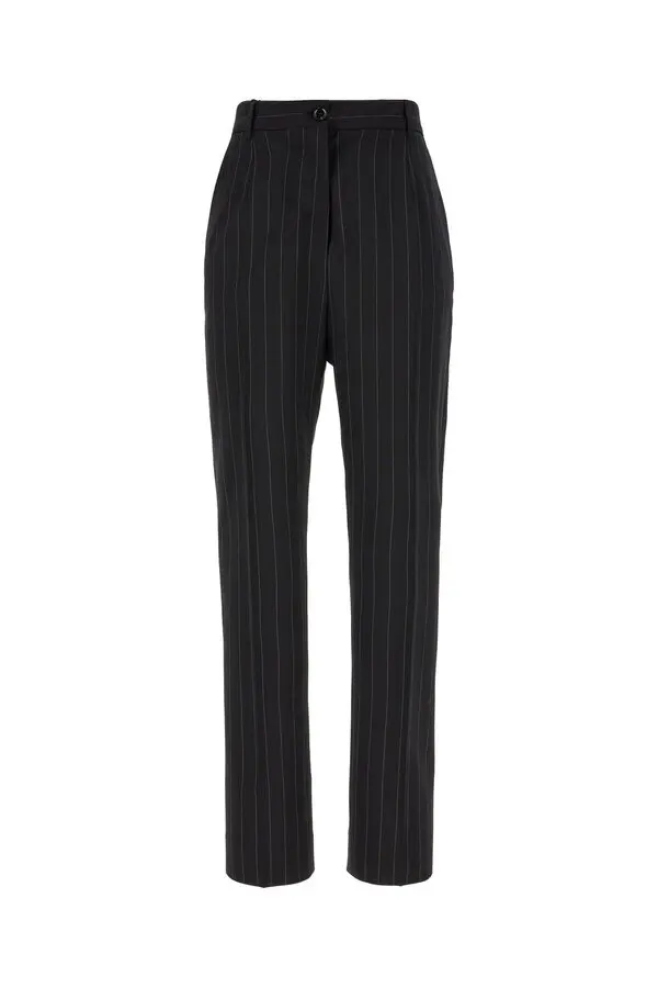 Dolce & Gabbana Pinstriped Tailored Trousers - Multicolor