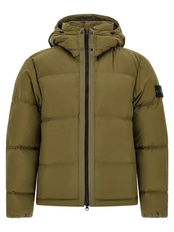 Stone Island 4100013' Down Jacket - Green