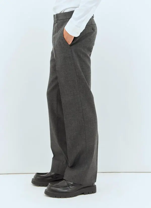 Miu Miu Marled Wool Pants