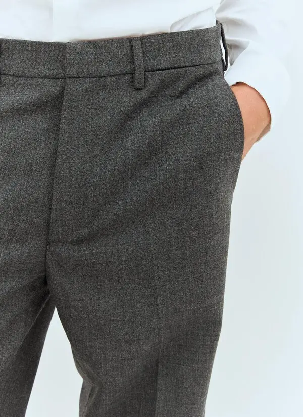 Miu Miu Marled Wool Pants
