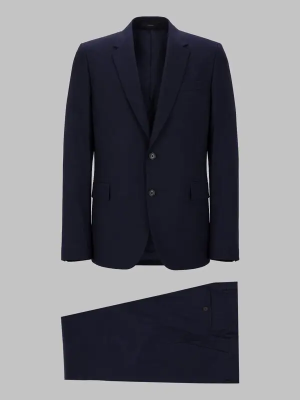 Paul Smith Wool Two-piece Suit - Blue
