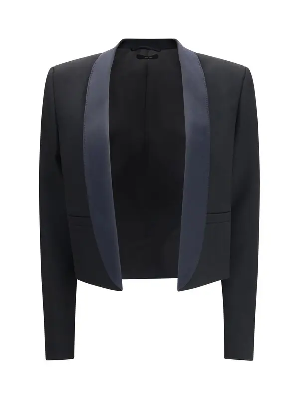 TOM FORD Cropped Single-breasted Jacket - Black
