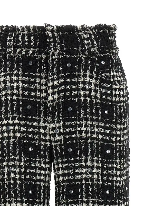 Giuseppe Di Morabito Prince Of Wales Bouclé Pants