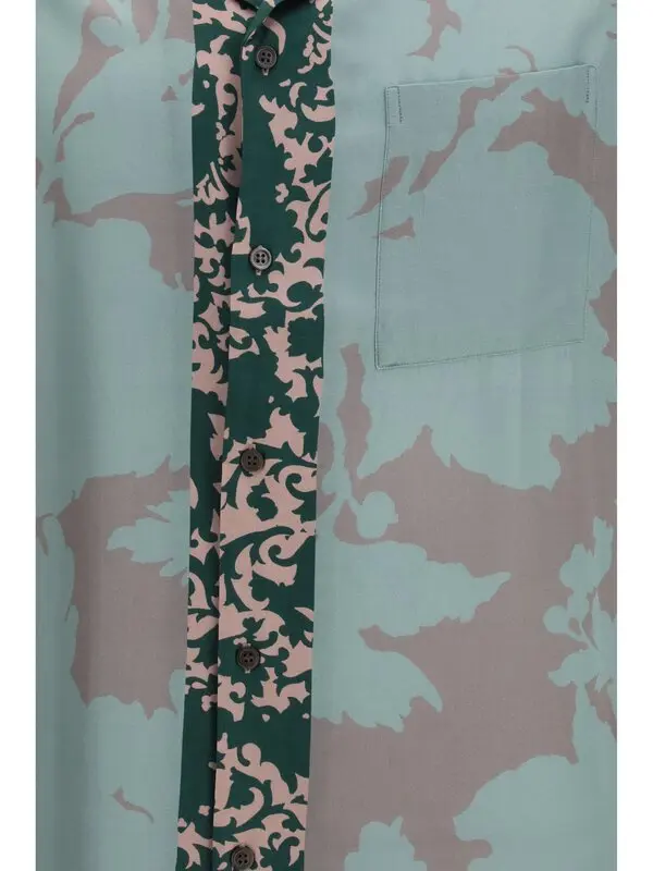 Dries Van Noten Carltone Short-sleeve Shirt