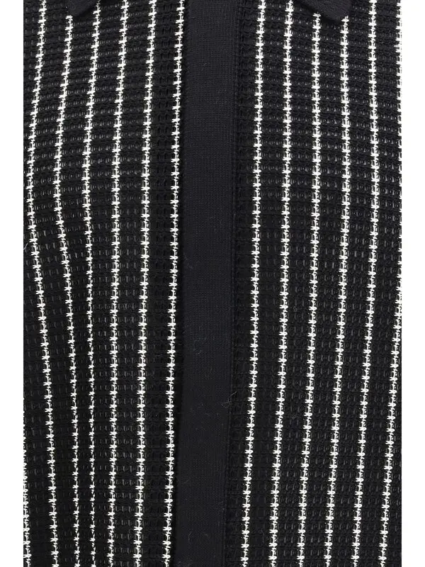 JIL SANDER Embroidered Crochet Cardigan
