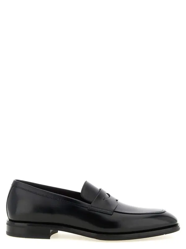 Santoni Gregor Loafers - Black