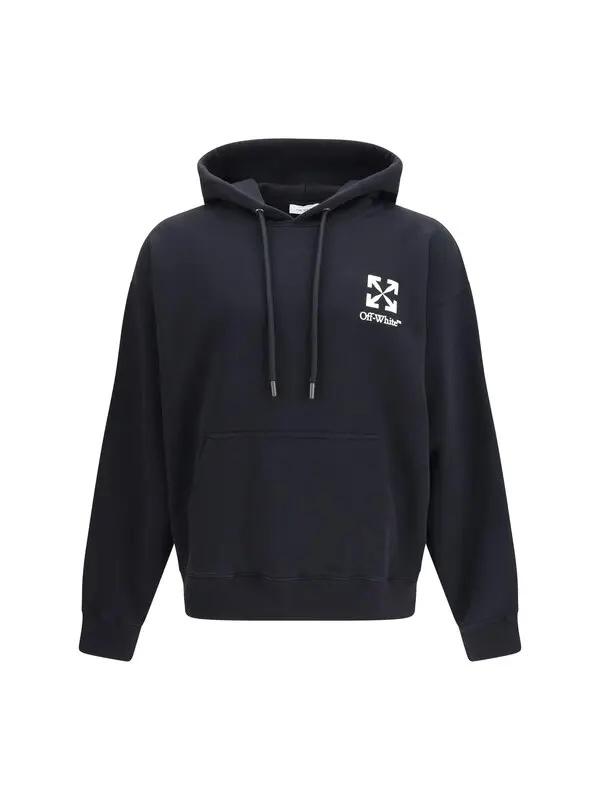 Off-White Small Arrow Skate Hoodie - Black