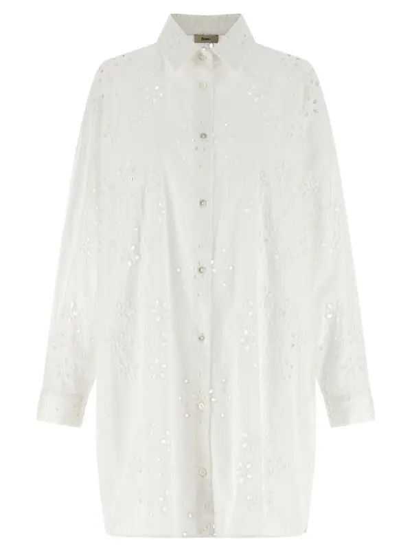 Herno Broderie Anglaise' Shirt