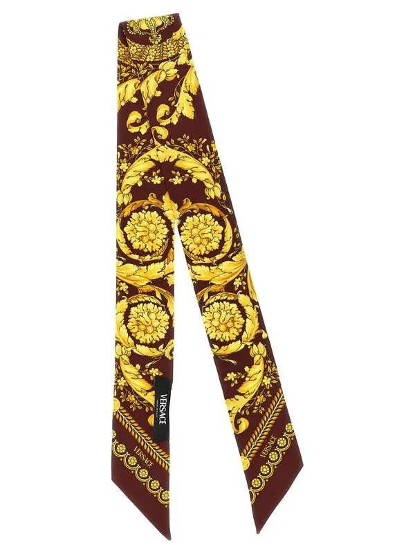 Versace Baroque Silk Twill Lavallière - Multicolor
