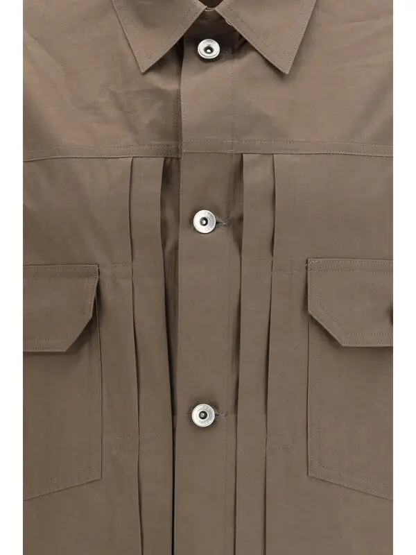 Sacai Cotton Typewriter Jacket - Green