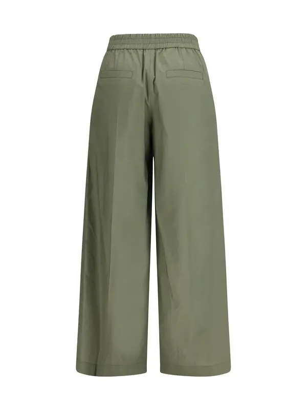 Brunello Cucinelli Mixed Cotton Pants