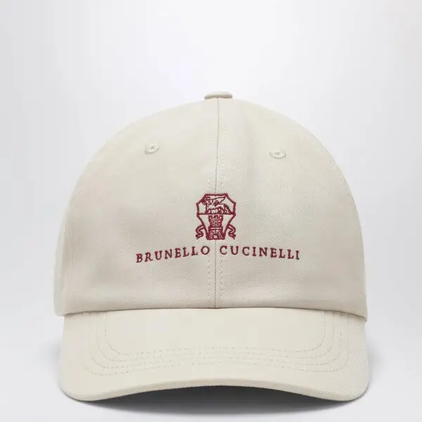 Brunello Cucinelli Cotton Baseball Cap - Cream