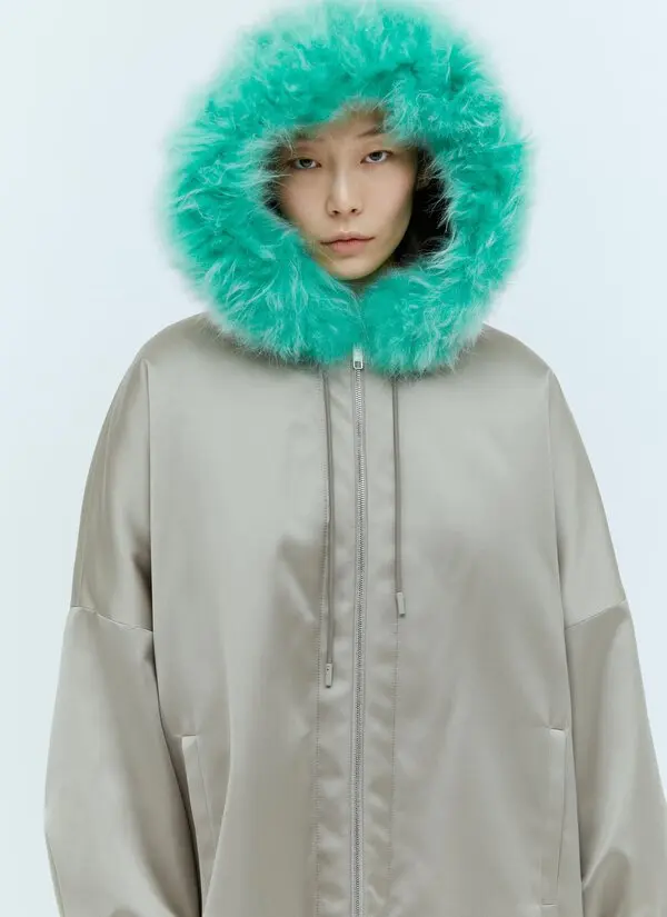 Gucci Satin Bomber Jacket